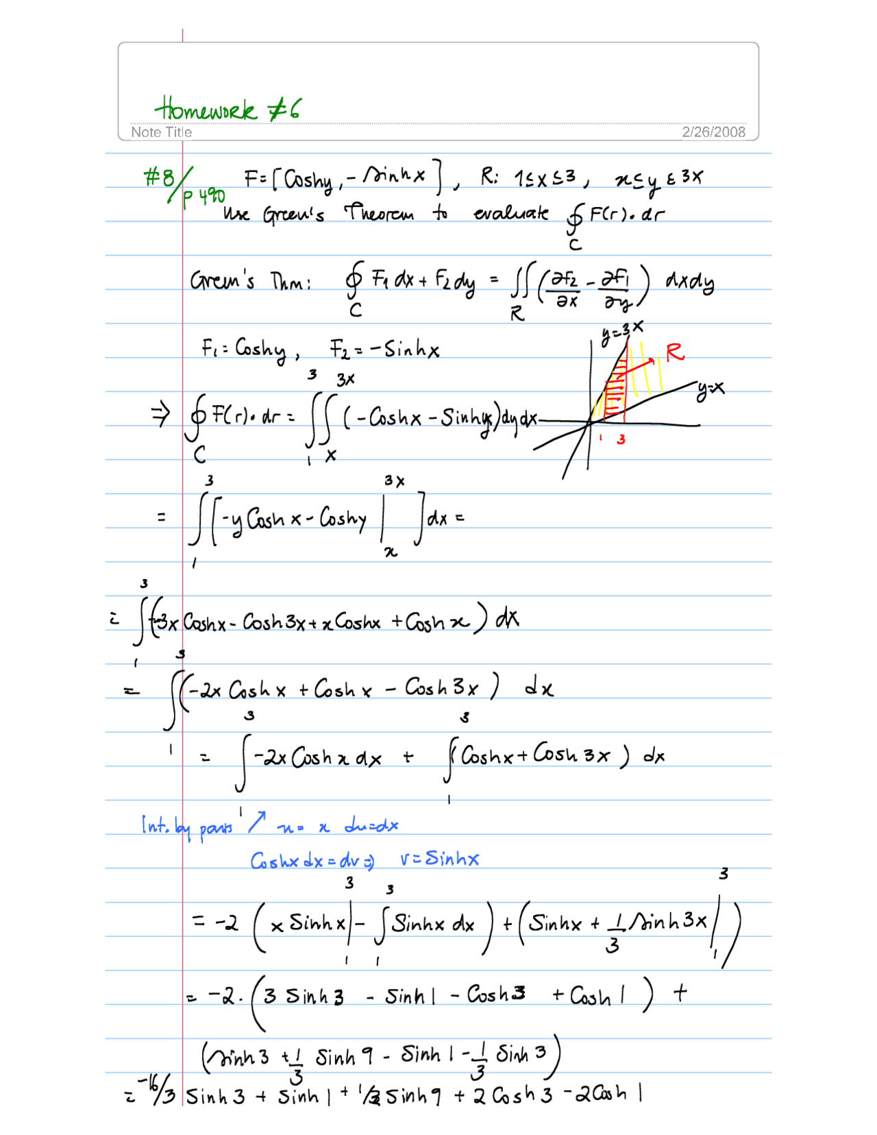 Homework 6 With Answers Complex And Vector Analysis For Engineers Math 291 Docsity