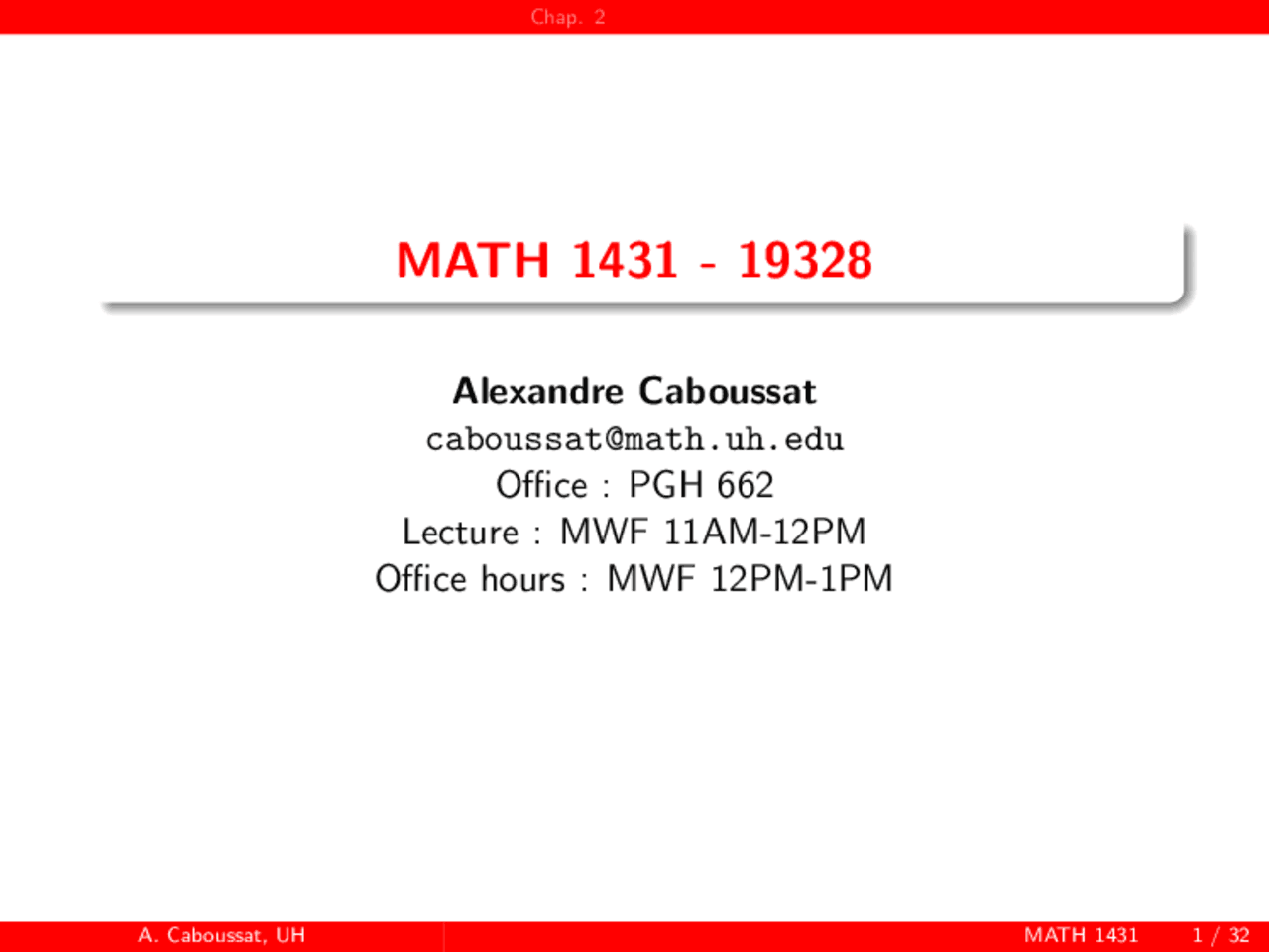 Calculus I Continuity Lecture Slides Math 1431 Docsity