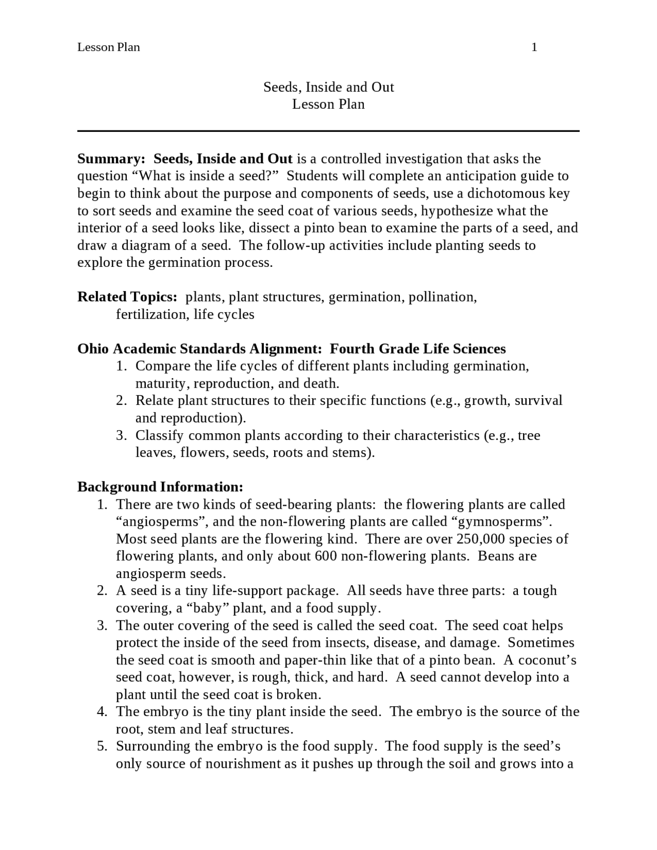 Arts of Civil Rights Movement - Seeds, Inside and Out: Lesson Plan ...