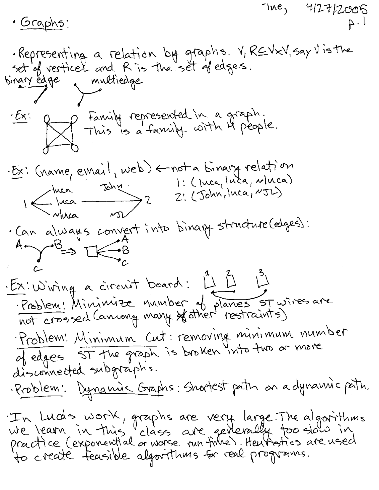 Representing A Relation By Graphs Handout Cmpe 177 Docsity