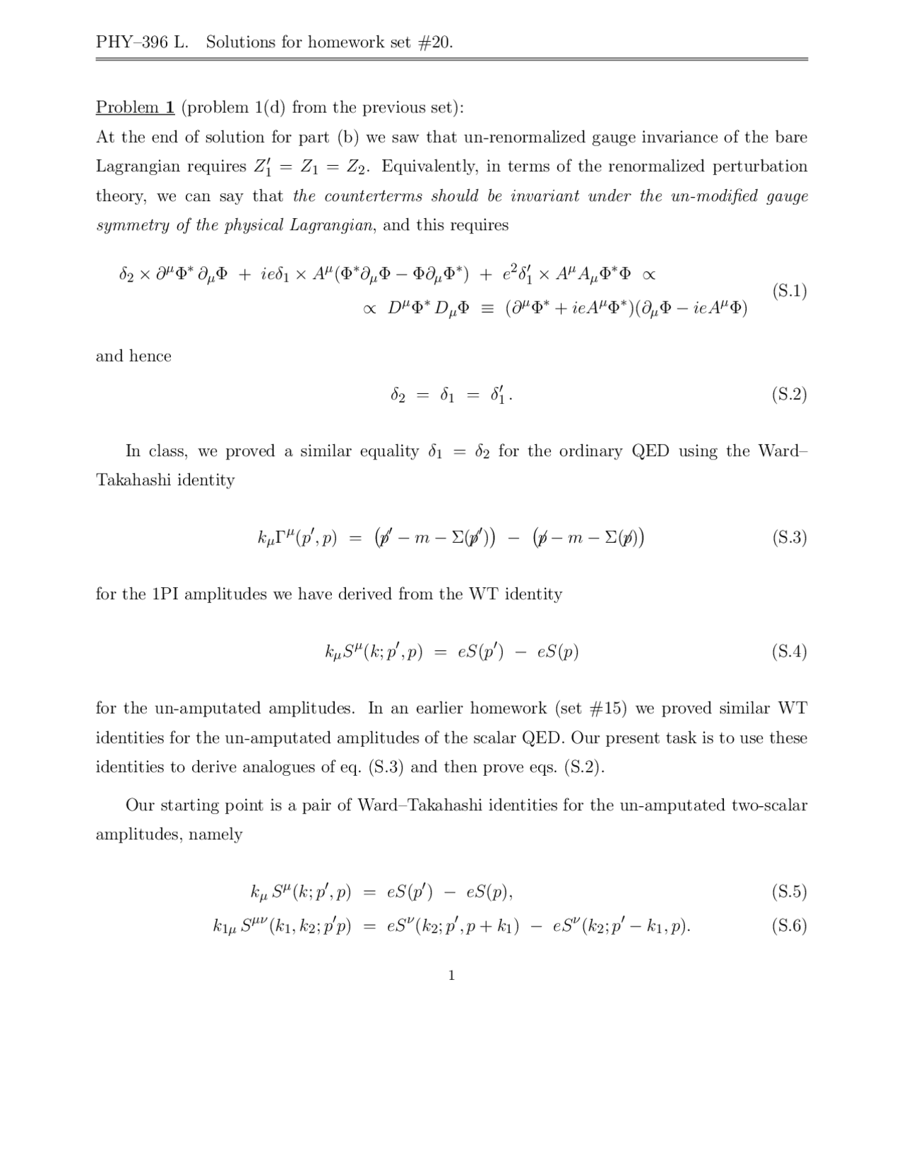 Solutions To Homework 20 General Physics N 1 Docsity