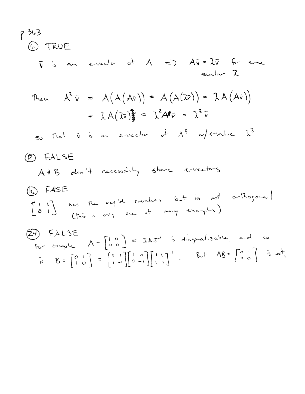 Practice Questions on Matrices and Matrix Calculations - Assignment 11 | M 340L - Docsity