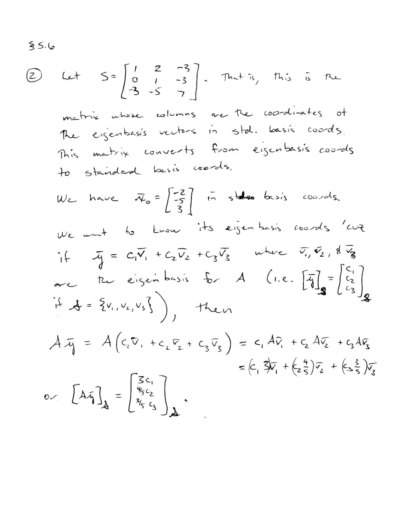 Solved Questions Of Matricesmatrix Calculates Assignment 13 M 340l