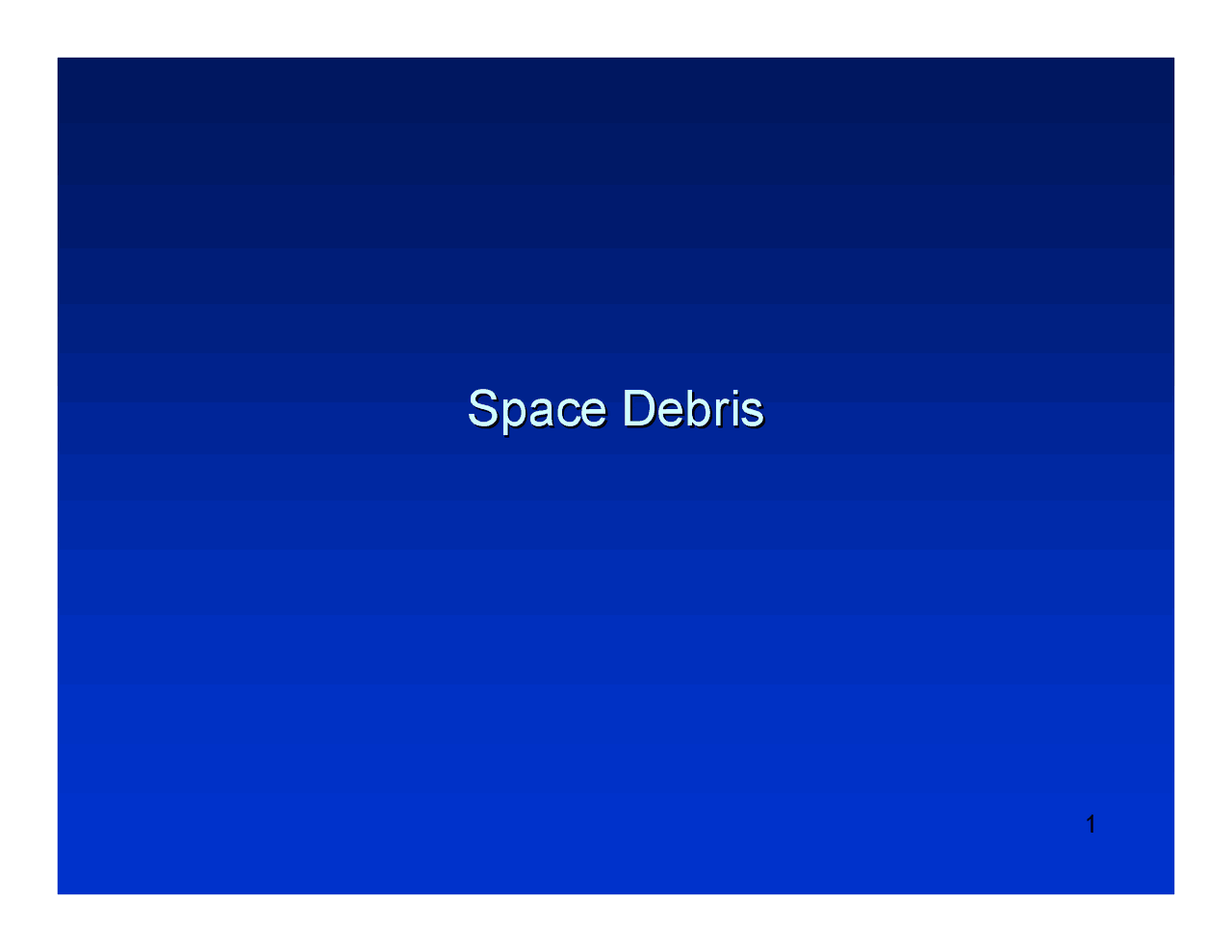 Notes On Space Debris Quiz 1 Planets And Galaxies Ast 1002 Docsity