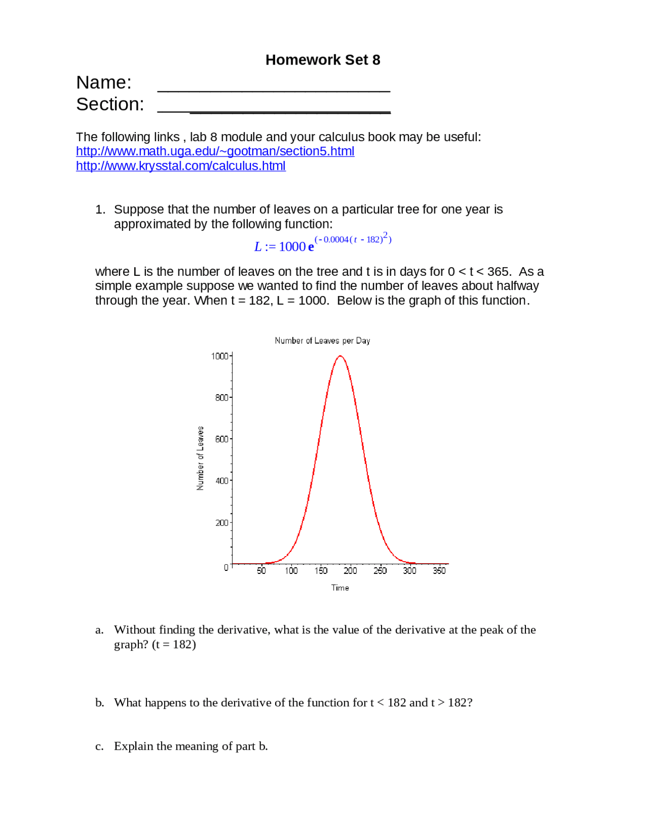 Homework Set 8 Linear Algebra Mat 3930 Docsity