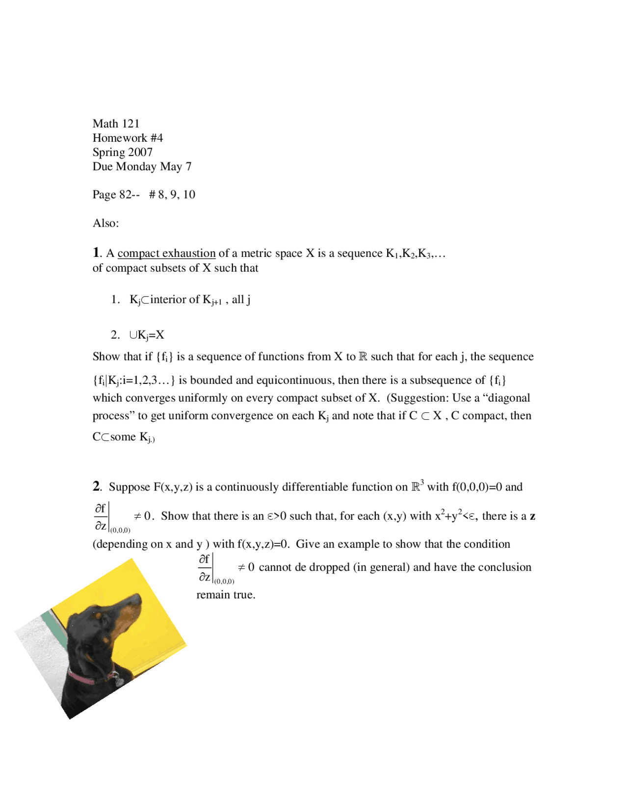 Unsolved Questions For Homework 4 Cryptography Math 0209a Docsity