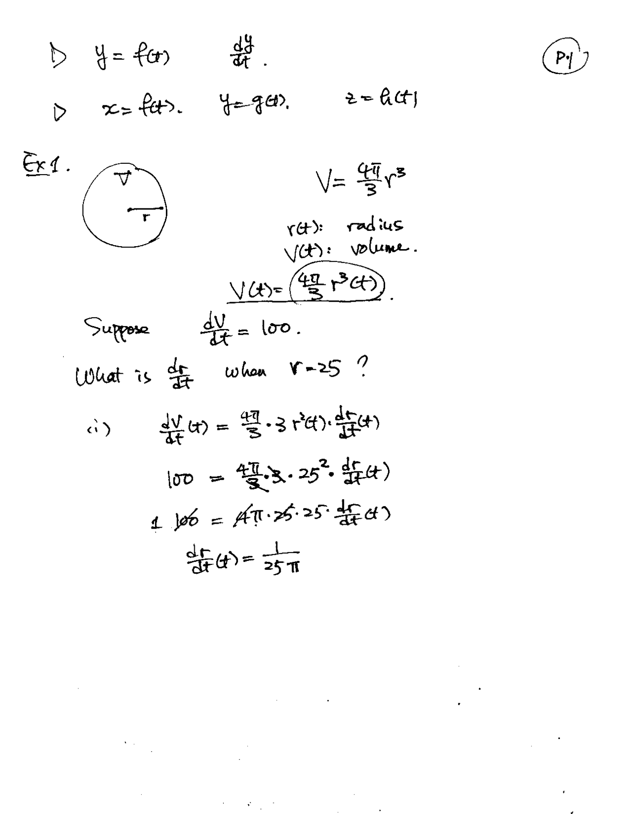 Handwritten Notes 12 On Differential Calculus M 408k Docsity