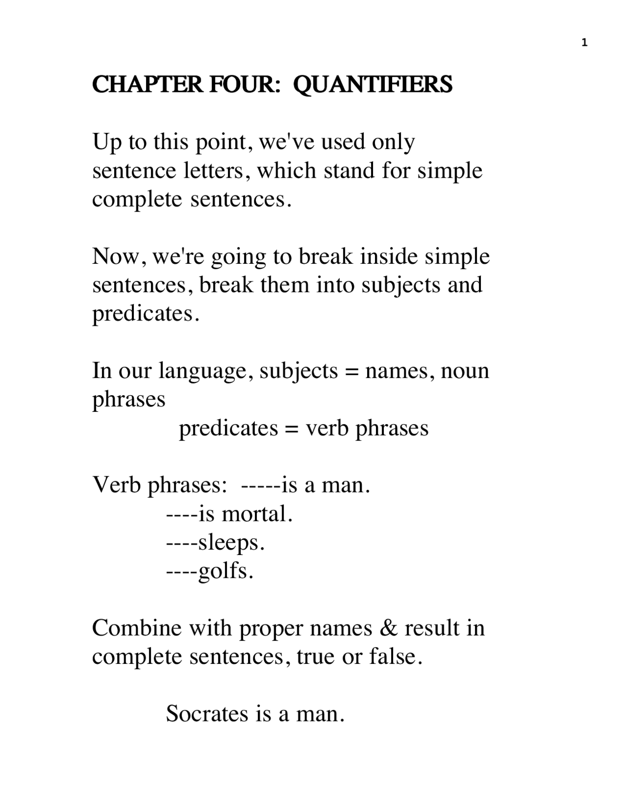 Notes On Logic Sets And Functions Phl 313k Docsity