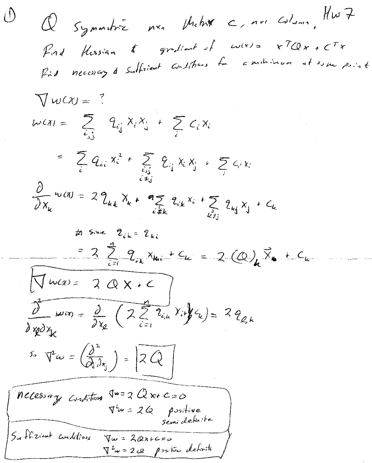 Assignment 7 Solutions Optimization Math 0164 Assignments