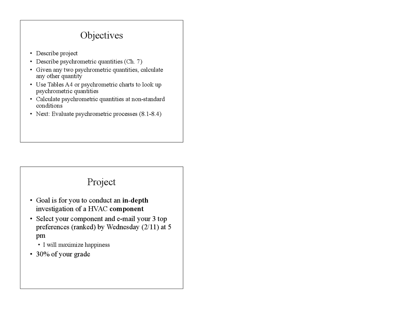 Evaluation Deliverable Lecture Slides Are 346n Docsity