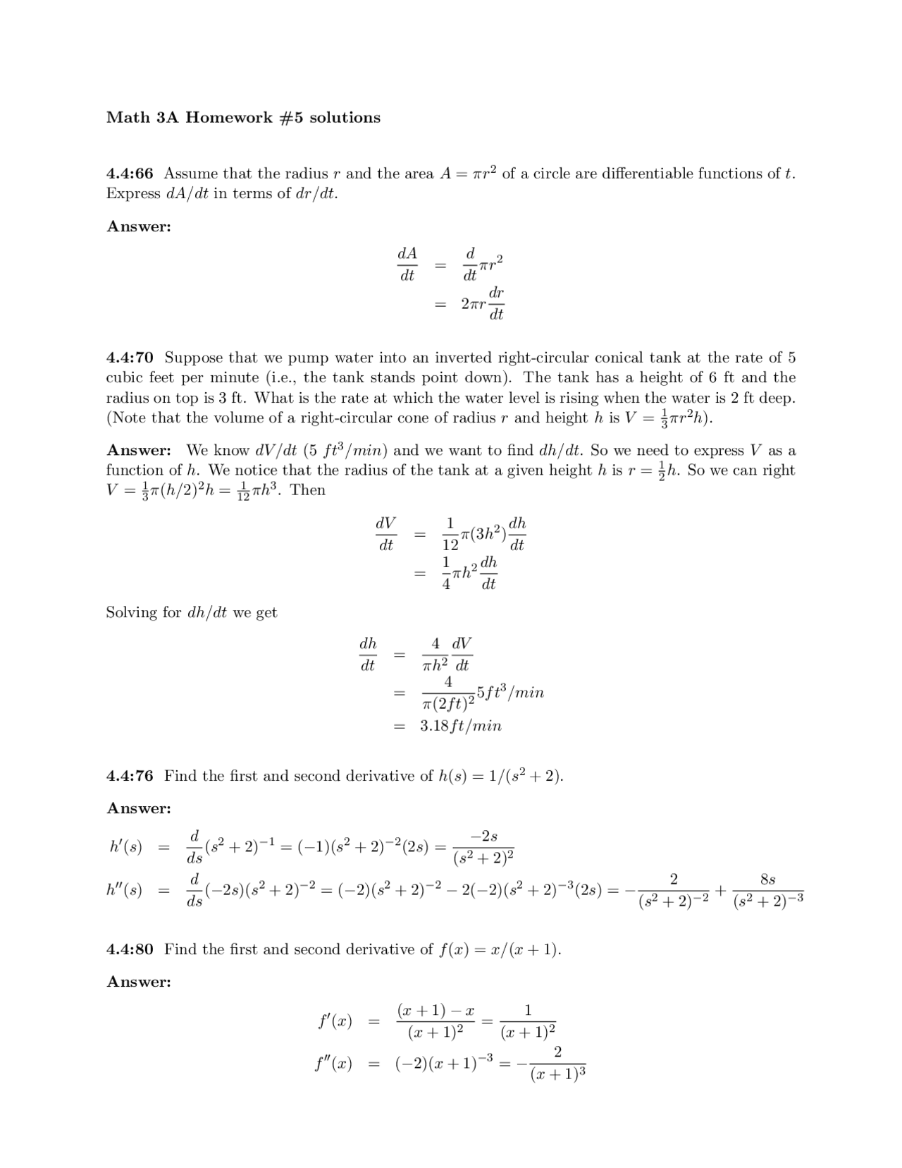 Homework 5 Solutions For Cryptography Math 0209a Docsity