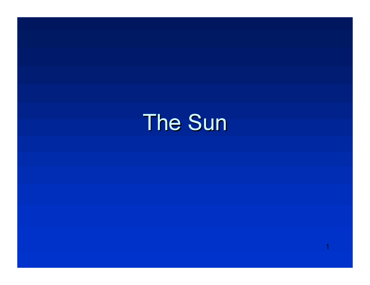 The Sun Planets Stars And Galaxies Handout Ast 1002 Docsity