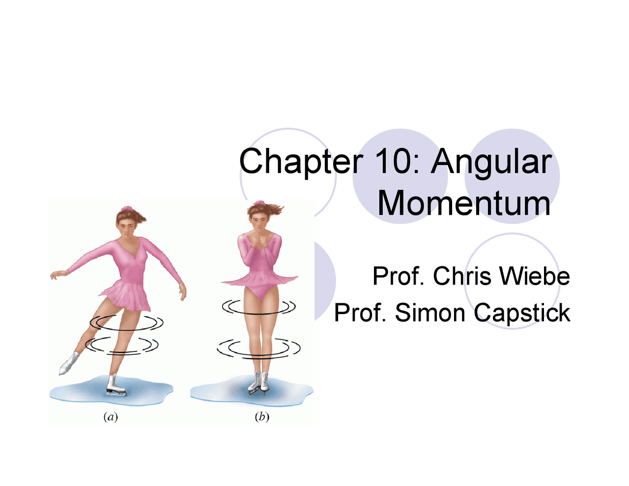 Lecture Slides On Angular Momentum General Physics With Calculus I
