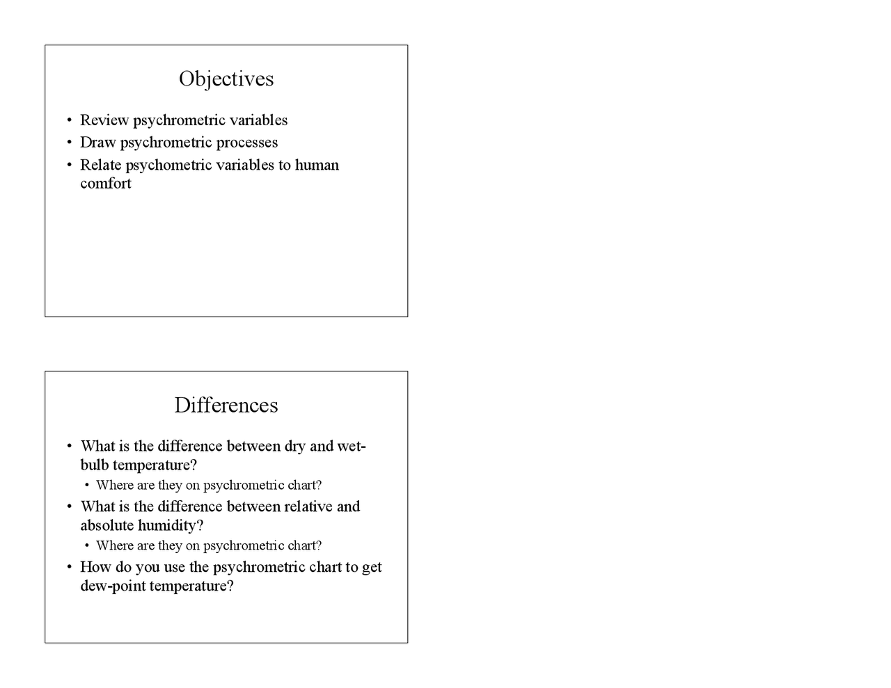 Review Psychometric Variables Lecture Slides Are 346n Docsity
