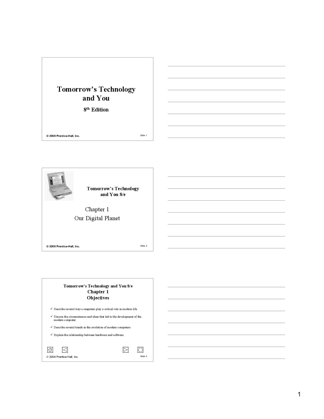 Our Digital Planet Lecture Slides Cs 101 Docsity