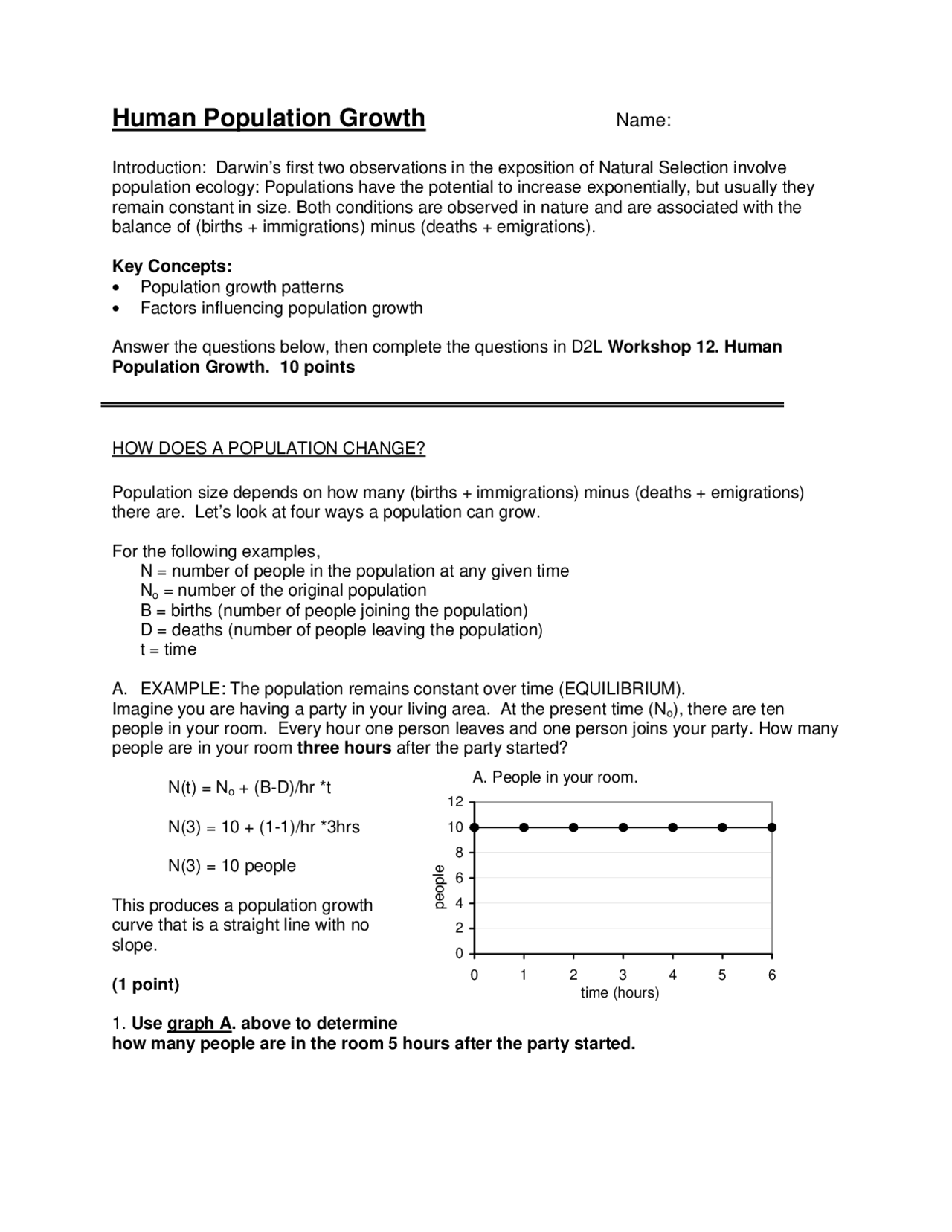 The Human Global Population Growth in Biological Science - Paper | NATS ...
