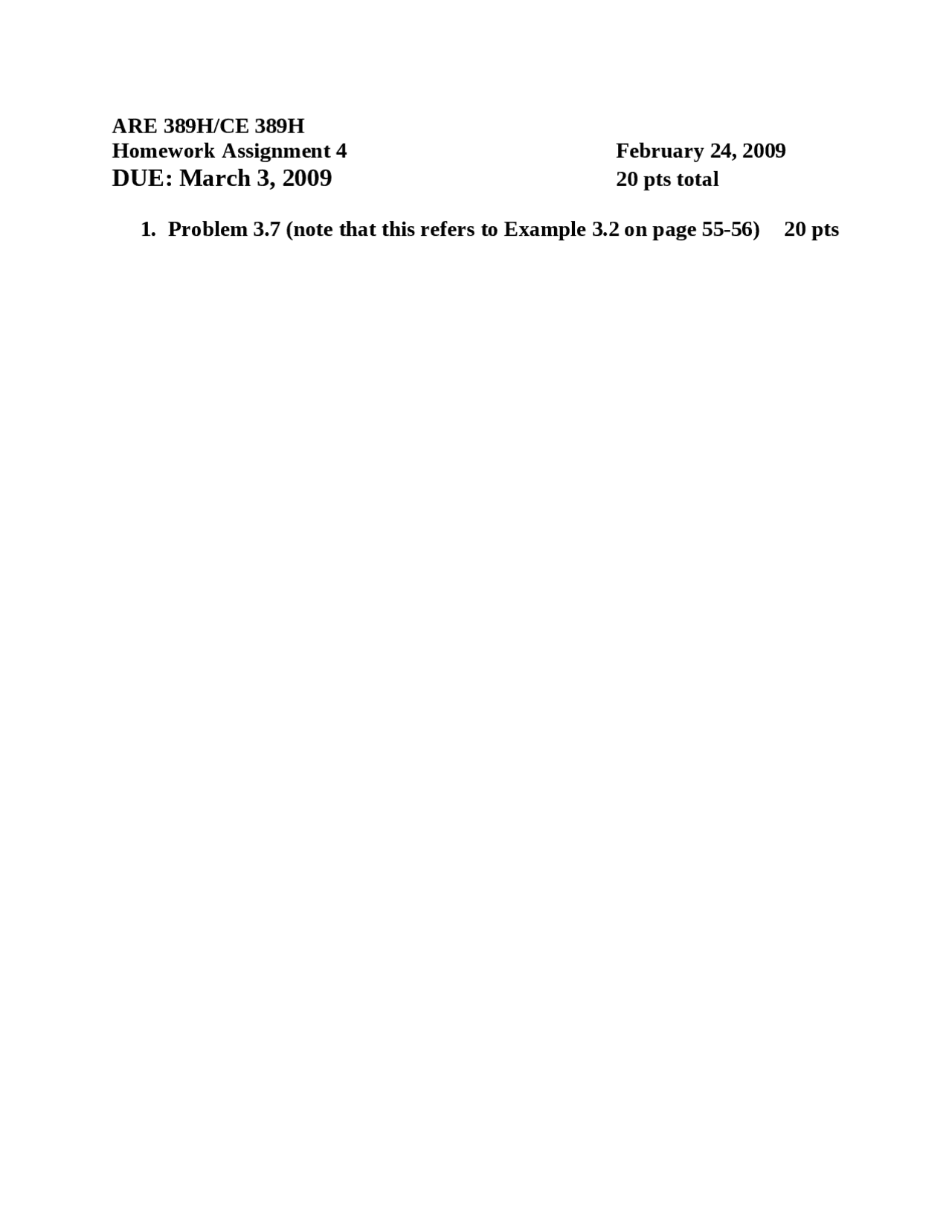 Assignment 4 Problem Building Environmental Systems Are 346n Docsity