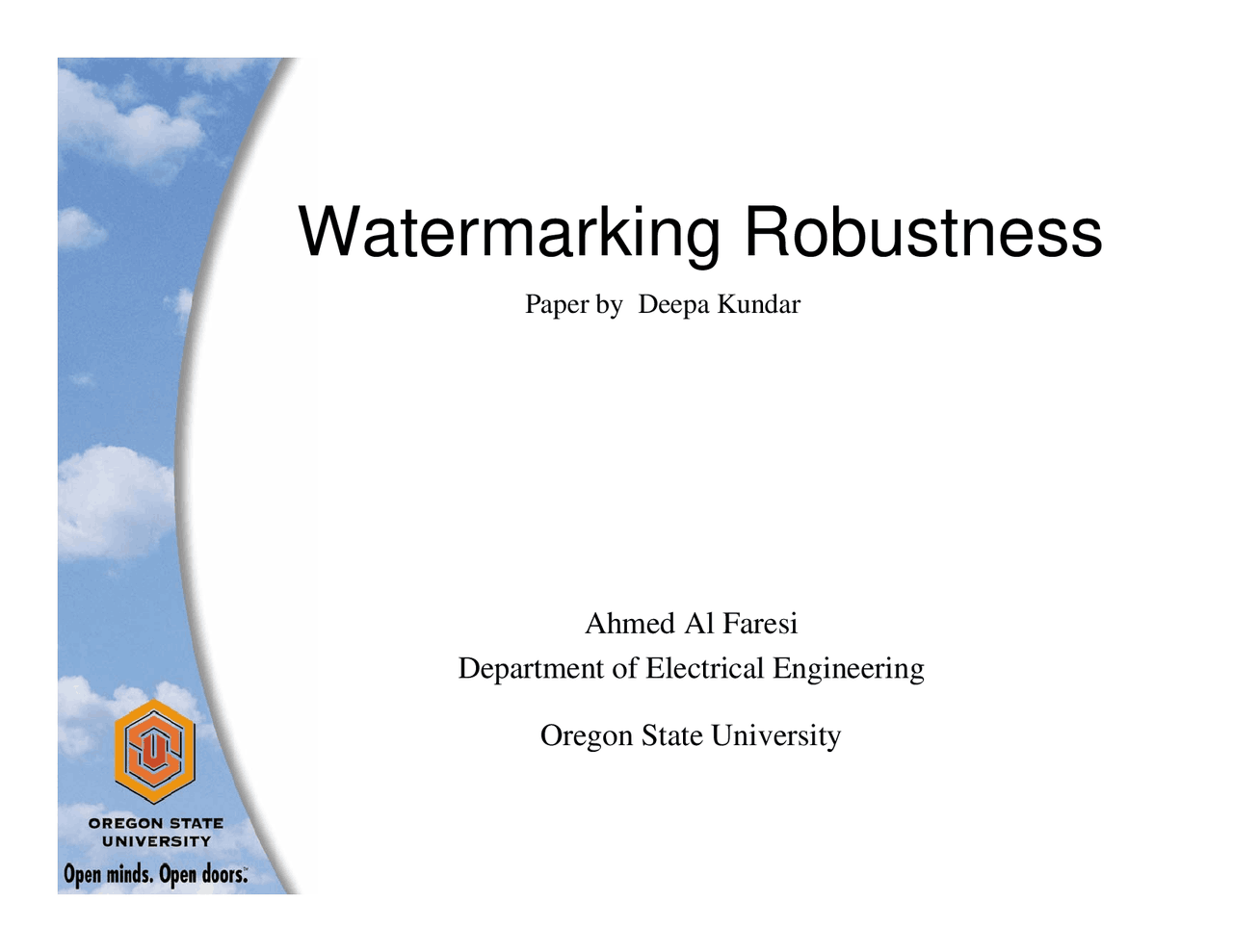 Improving Watermark Reliability: Techniques and Proposed Methods ...