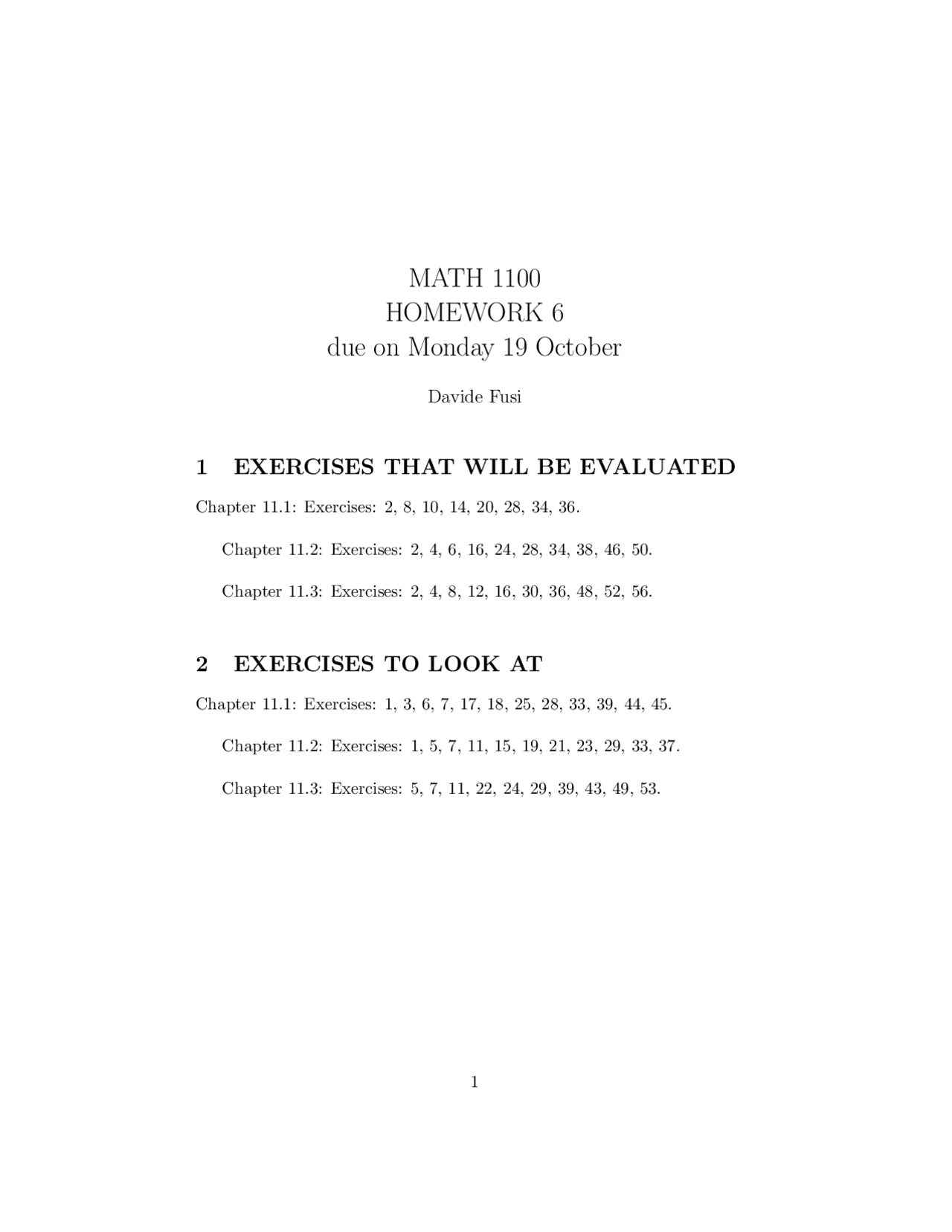 Quantitative Analysis - Practice Homework #6 | MATH 1100 | Assignments Quantitative Techniques ...
