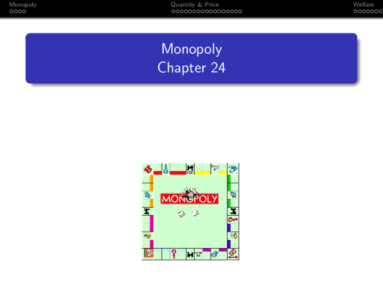 Monopoly - Microeconomic Theory | ECON 100B - Docsity