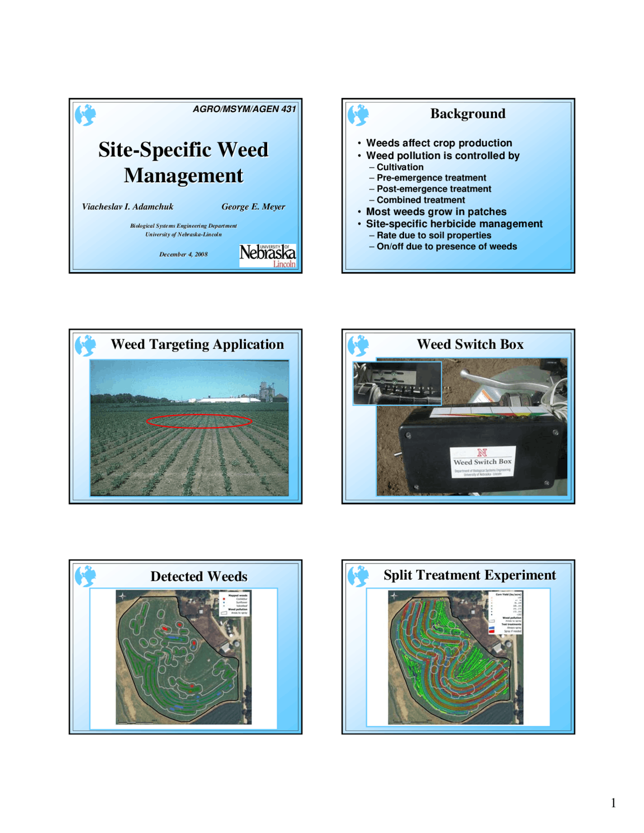 Weed Affect Crop Production and Weed Pollution is Controlled - Slides ...