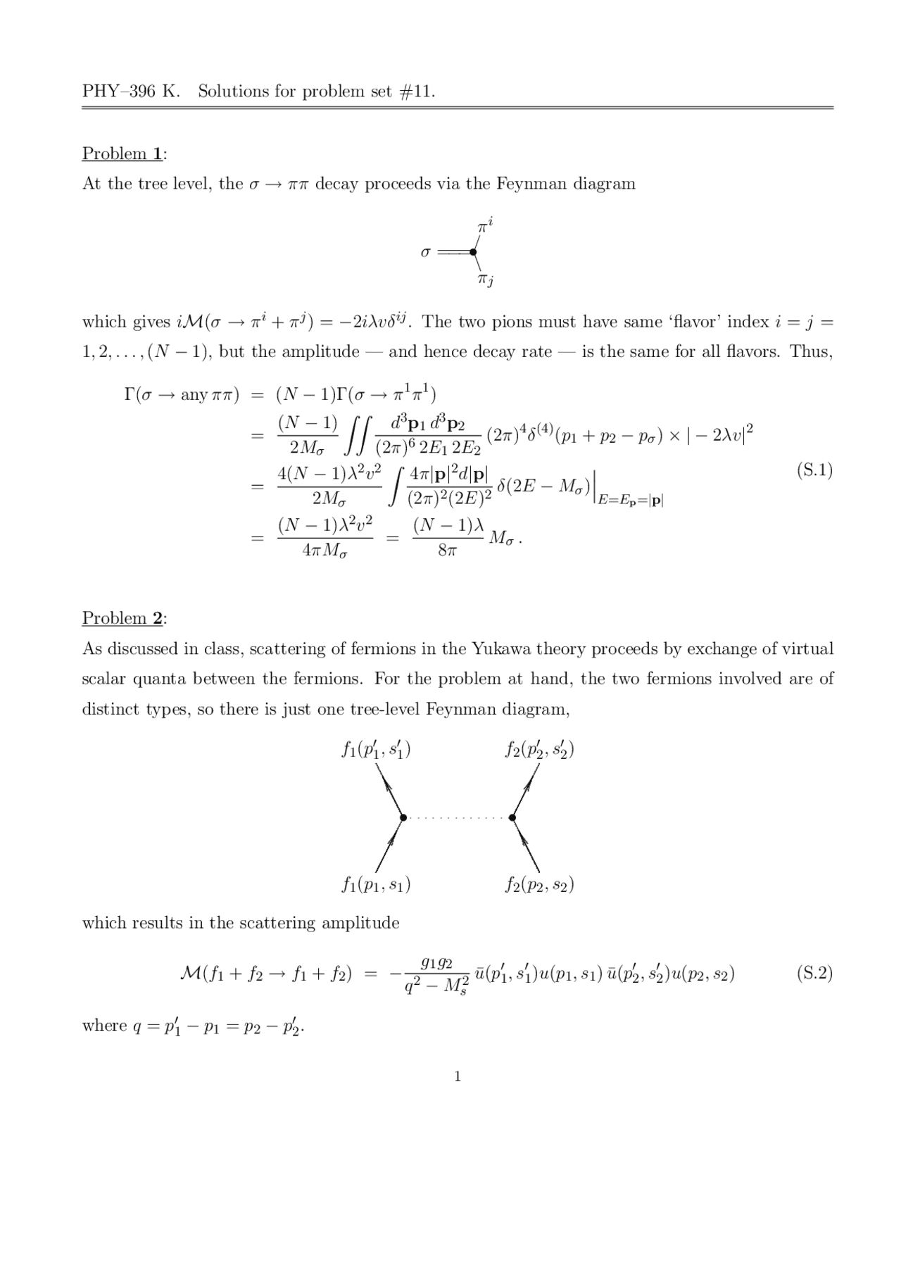3 Solved Problems On Interest Group Seminar Homework 11 N 1 Docsity
