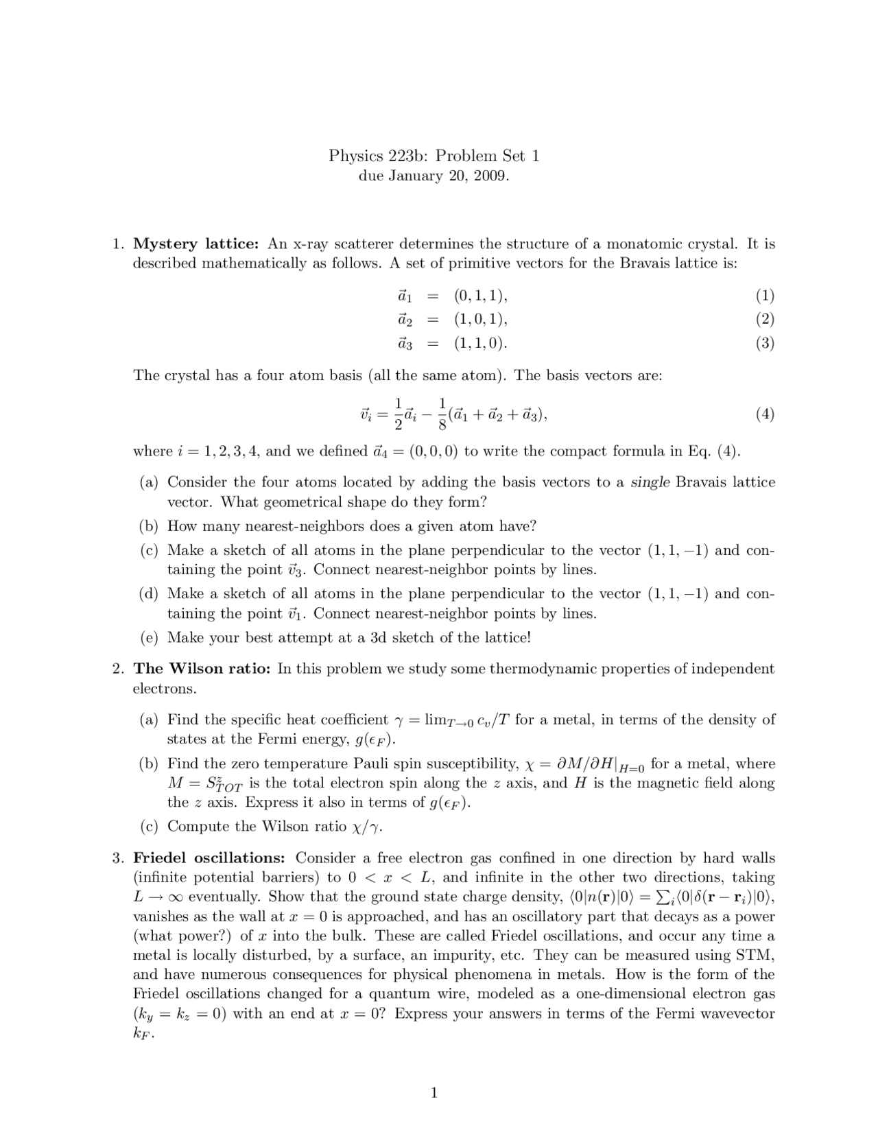 Problem Set I Signal Transduction Mcdb 223 Docsity