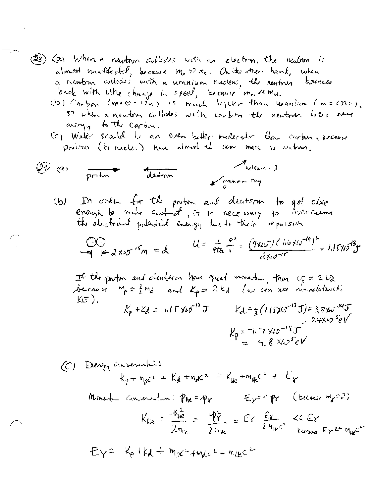 General Physics With Calculus Solved Assignment Ph 212 Docsity
