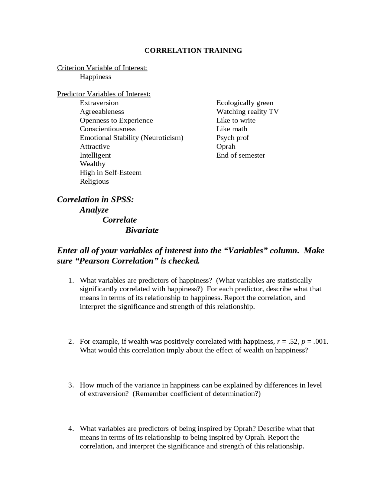 Lab for Correlation Training - Research Designs and Statistics | PSY ...