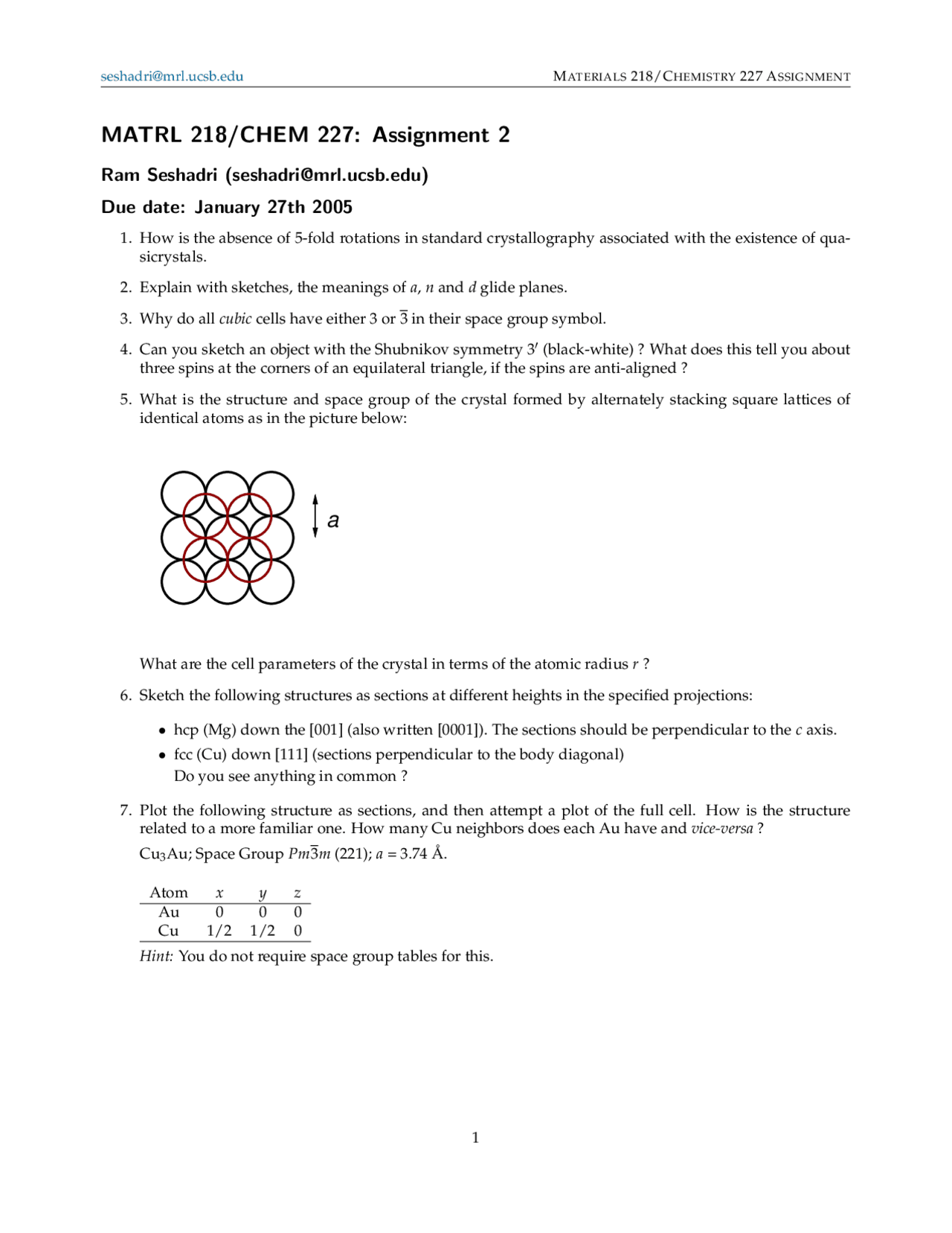 Assignment 2 Questions Unsolved Introduction To Inorganic Materials