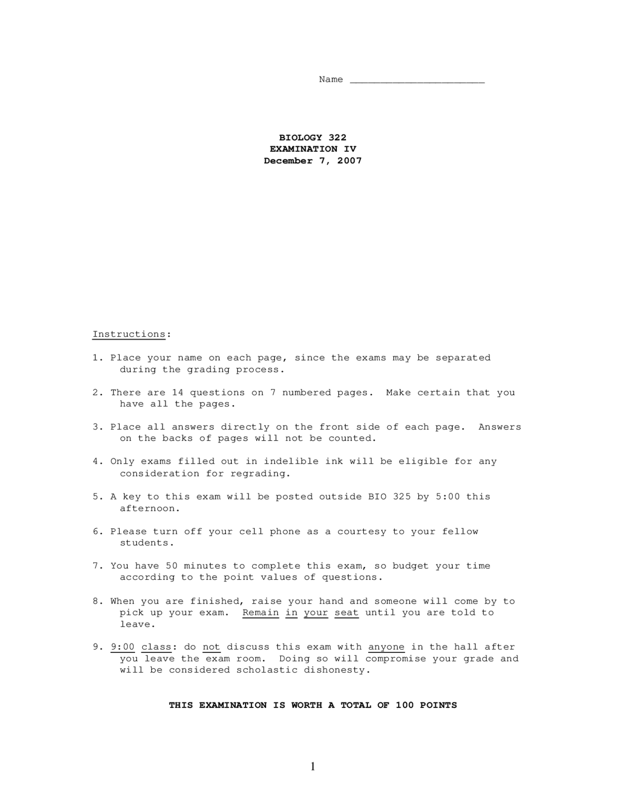 14 Questions of Structure of Seed Plant - Exam 4 | BIO 322 - Docsity