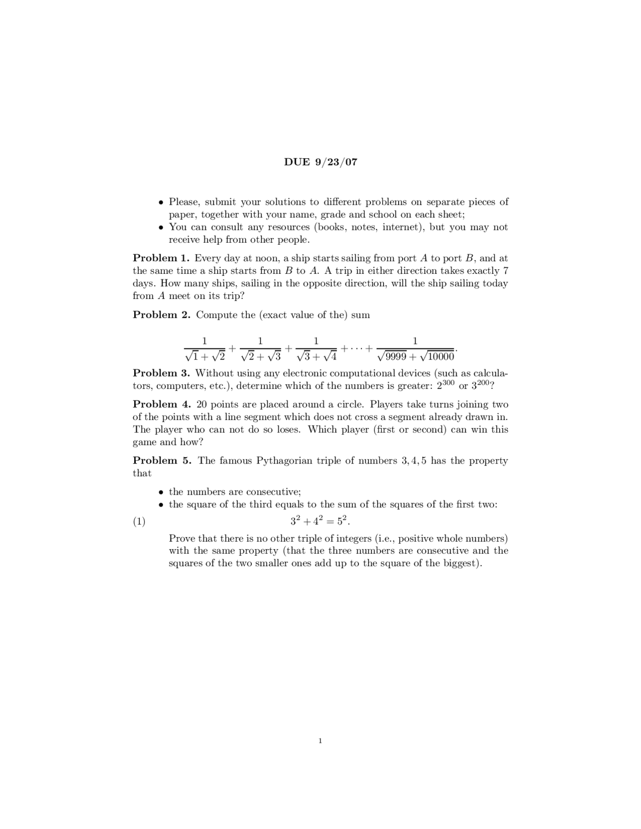 Practice Problems For Exam Cryptography Math 0209a Docsity