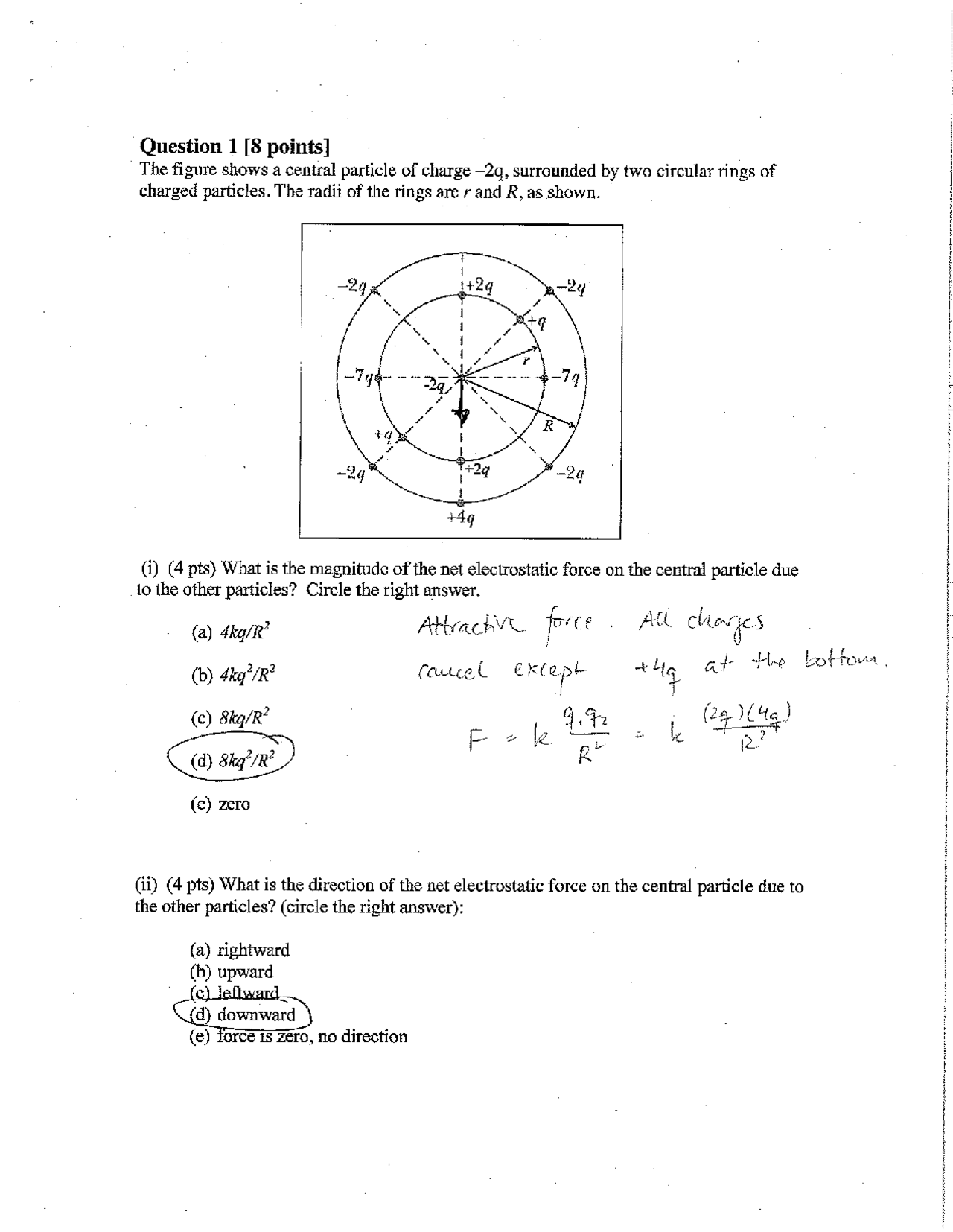 4 Questions With Solutions For General Physics For Technology Standard