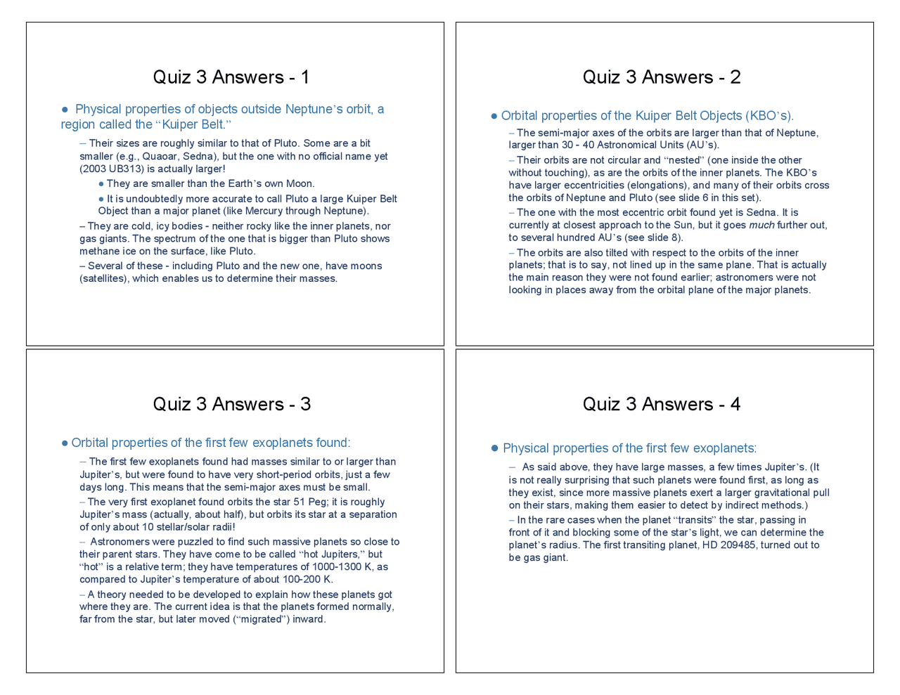 6 Questions With Solution Of Lives And Deaths Of Stars Quiz 3 Ast