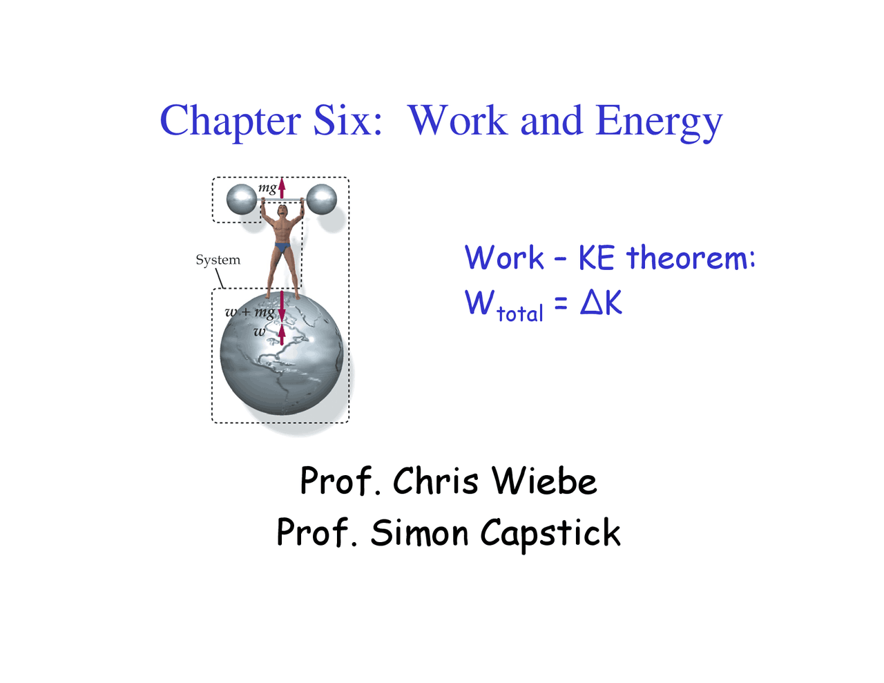 Notes On Work And Energy General Physics Lab Phy 2048l Docsity