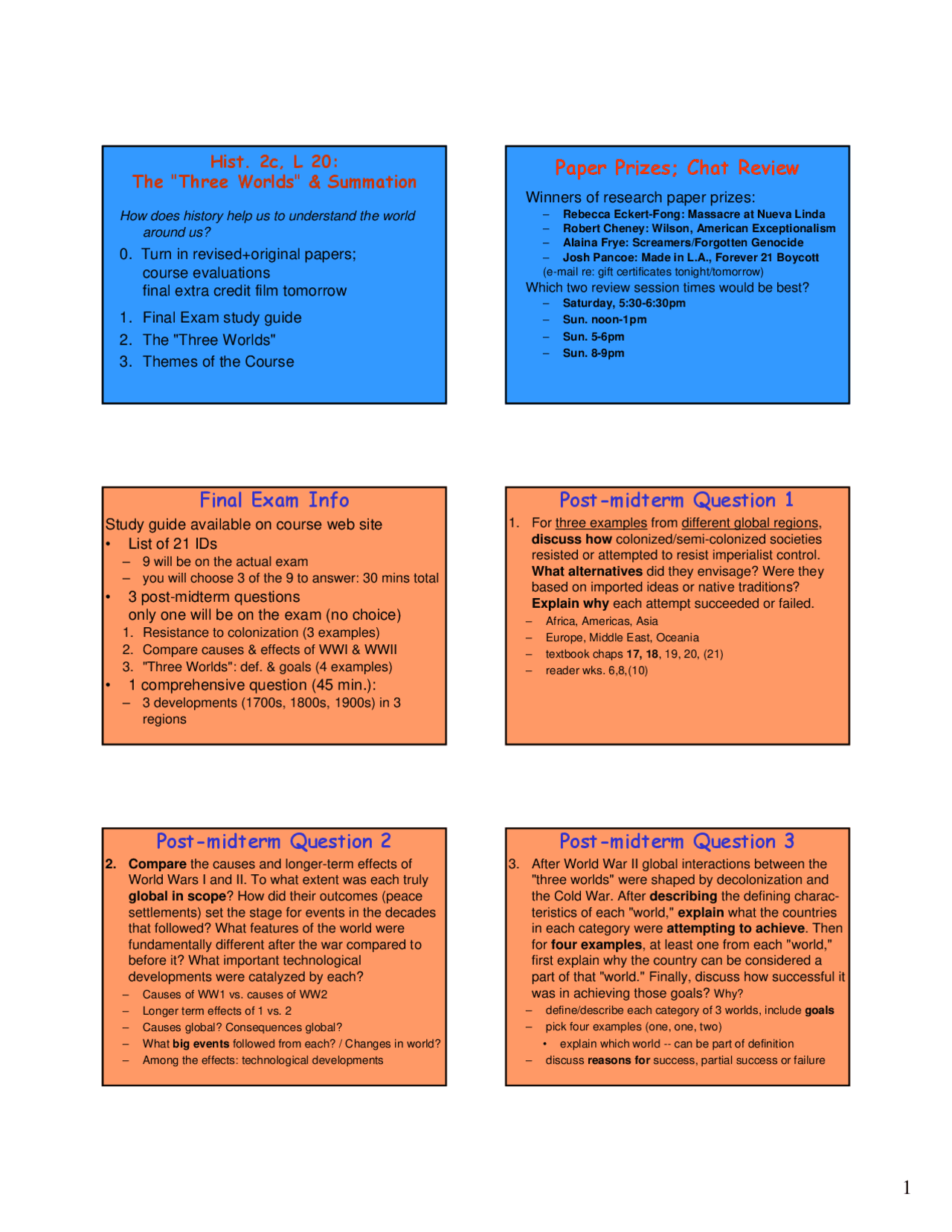 Lecture Slides On The Three Worlds And Summation Span 2 Docsity