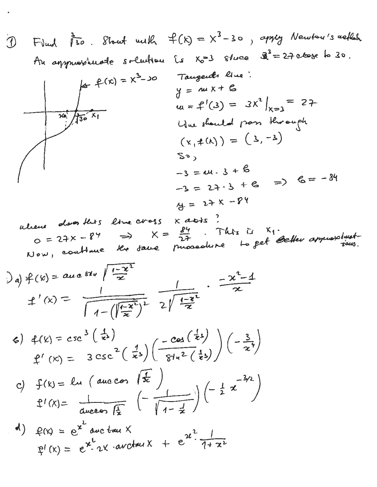17 Solved Problems On Integral Calculus Assignment M 408c Docsity