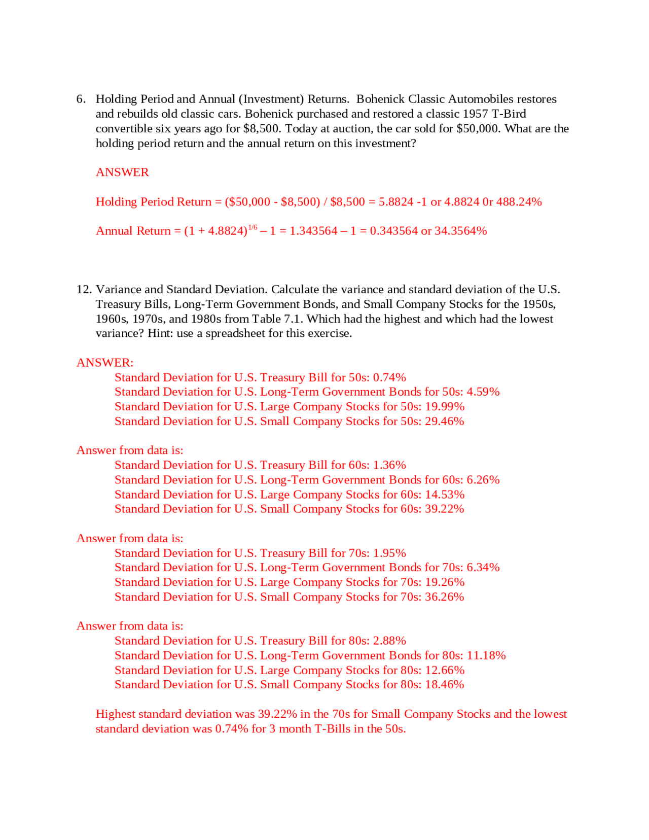 Assignment Solution On Introduction To Financial Management Ba 360