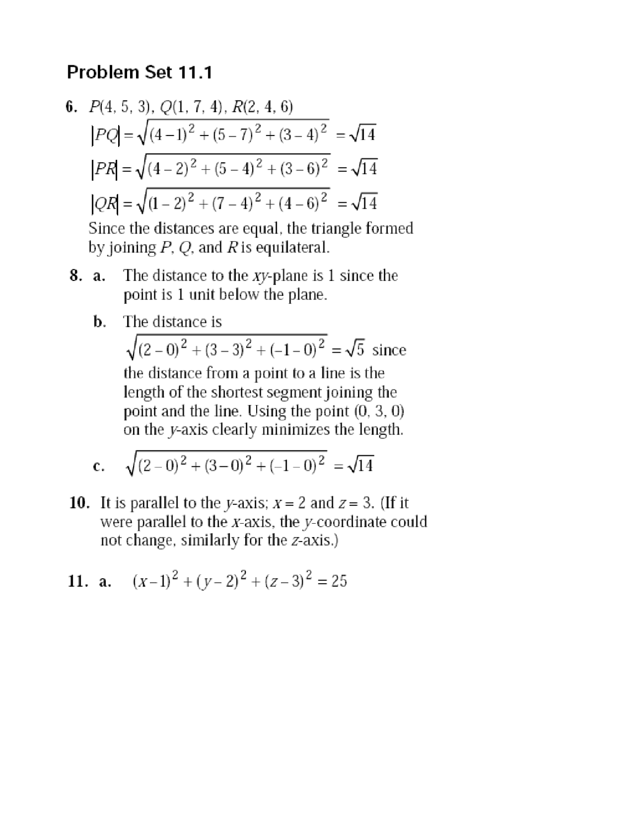 Calculus III - Assignment 11 with Resolution | MATH 2210 - Docsity