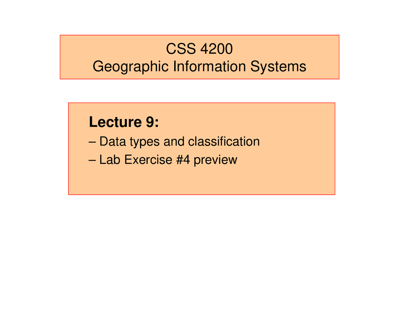 Data Types And Classification Lab Exercise Css 4200 Docsity