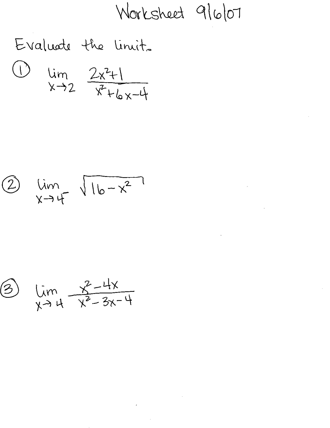 Worksheet 2 With 3 Problems On Differential And Integral Calculus M