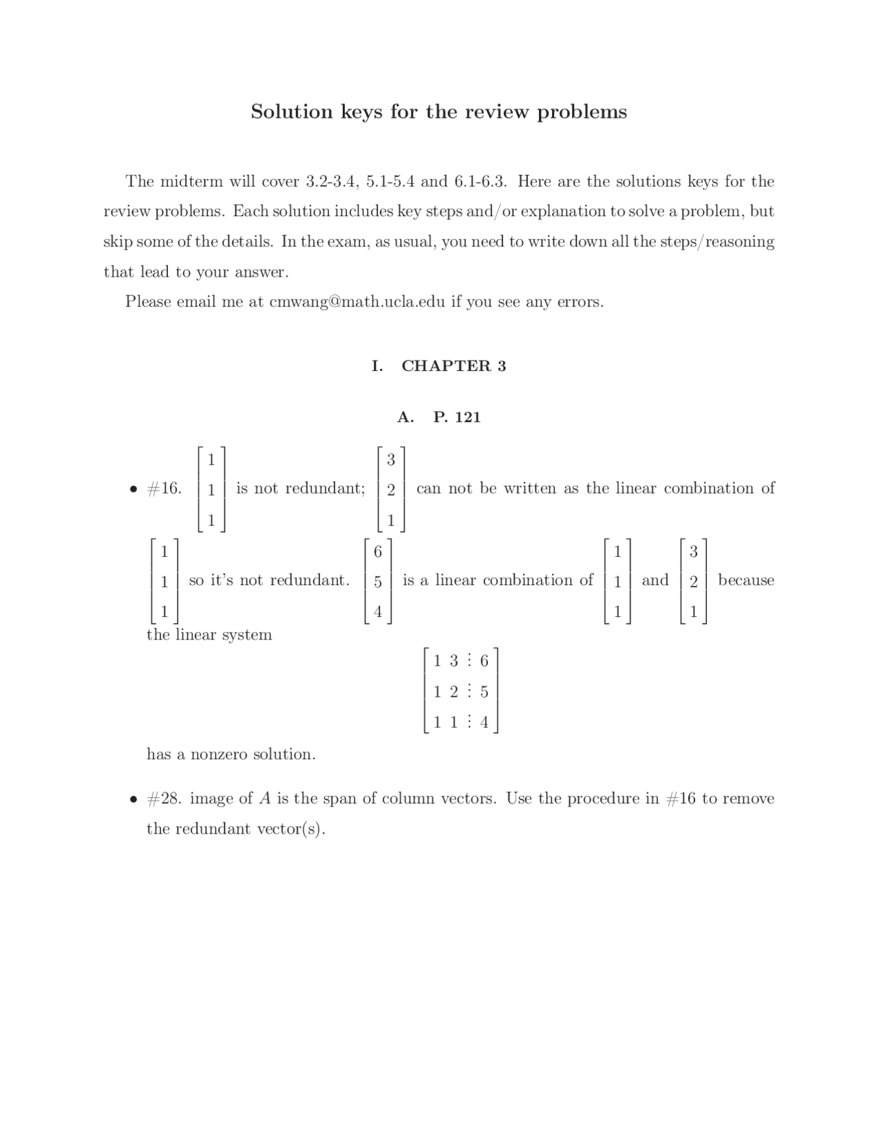 Elementary Spanish - Solutions Midterm Exam | SPAN 1 | Exams Spanish ...