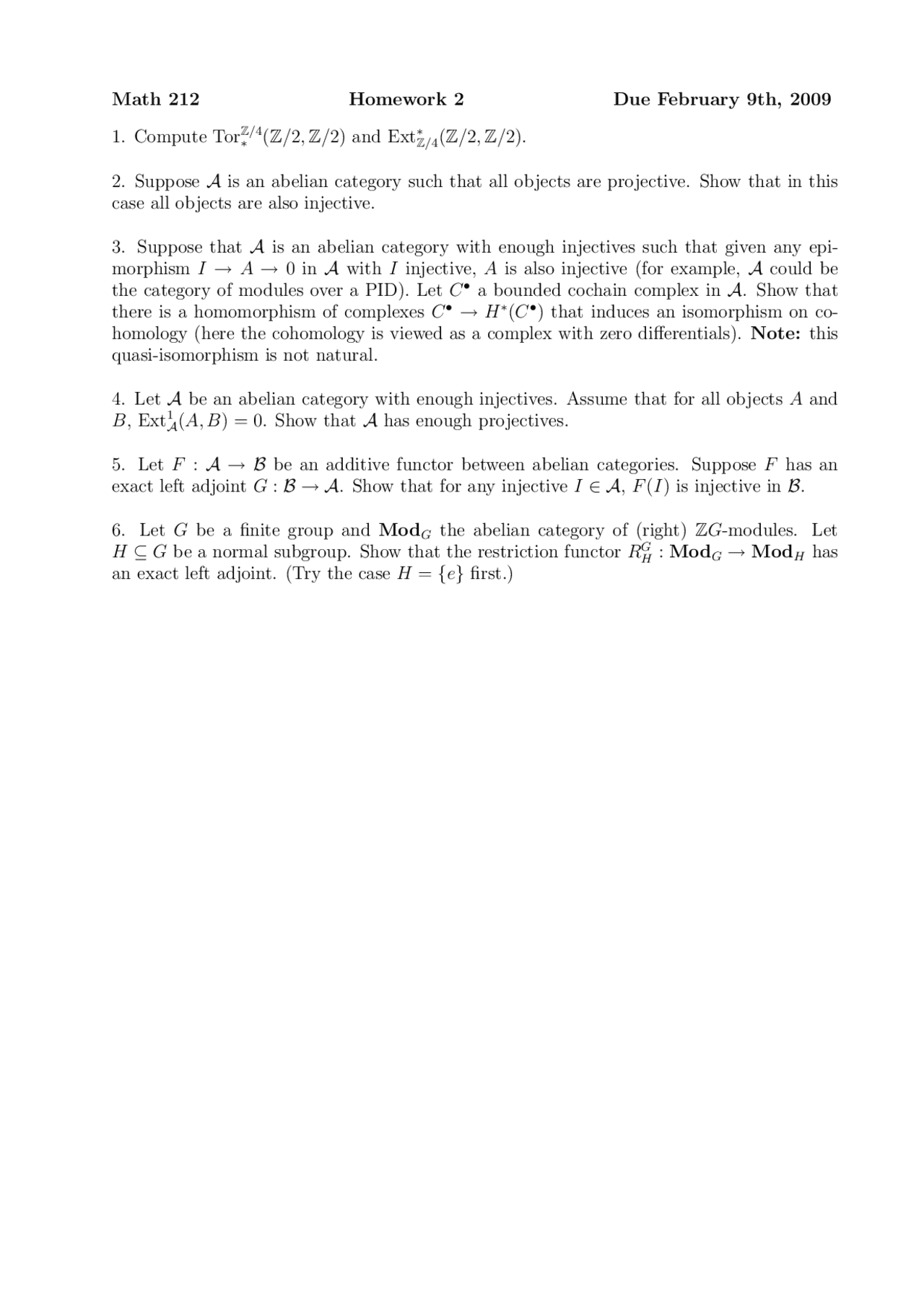 Homework 2 For Cryptography Fall 2009 Math 0209a Docsity