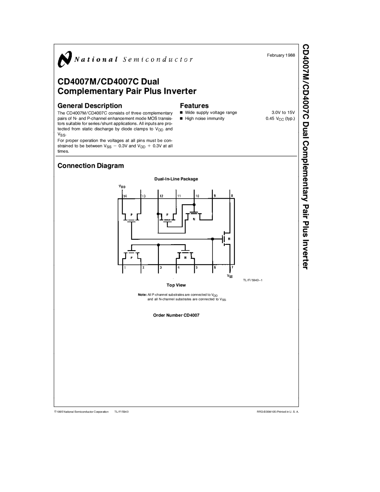 Dual Complementary Pair Plus Inverter - Overview | THTR 3 - Docsity