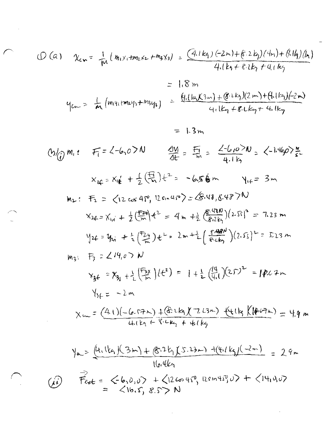 Questions With Solution General Physics Ph 201 Docsity