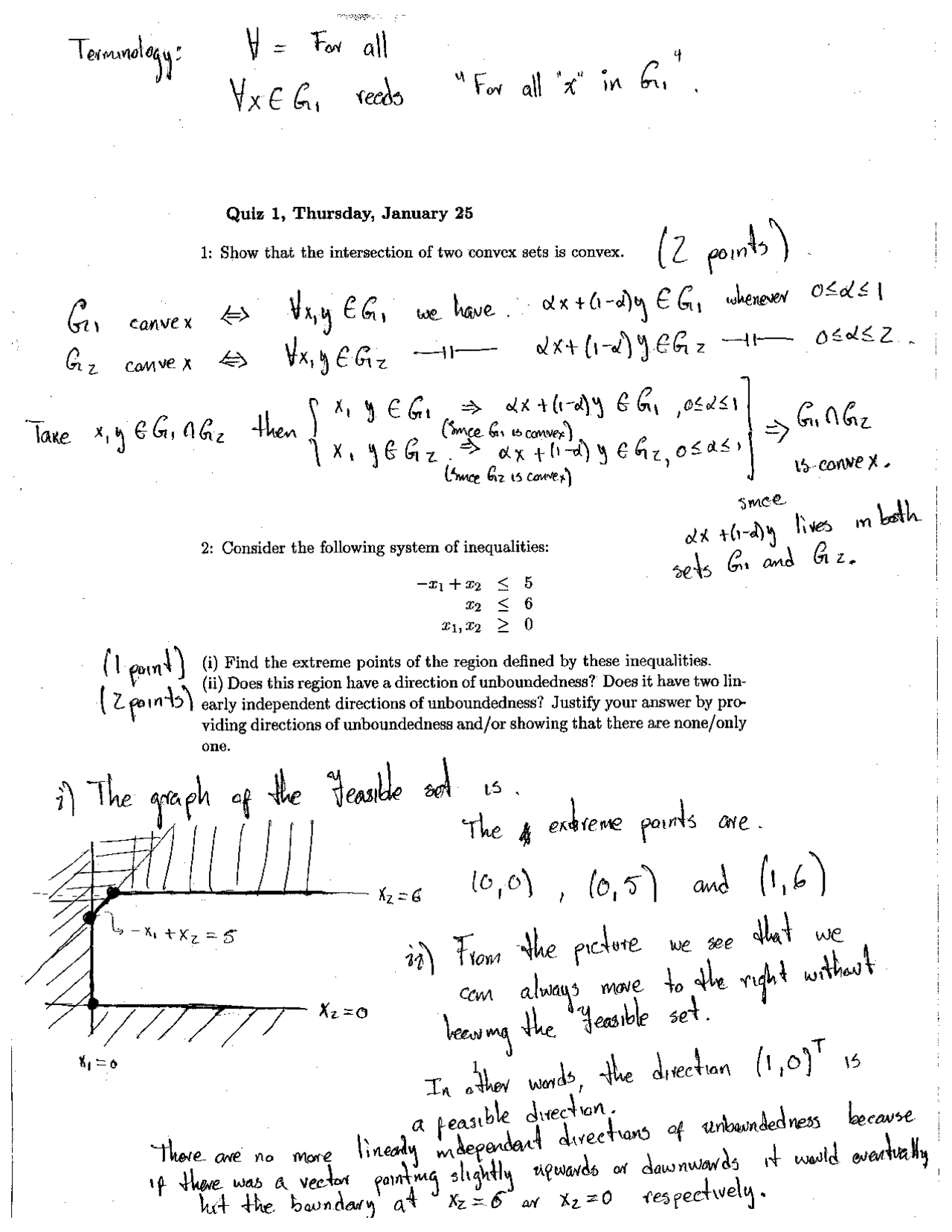 2 Questions Solved For Quiz 2 Optimization Math 0164 Docsity