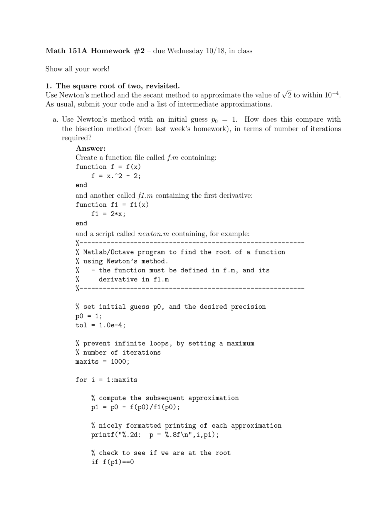 Homework 2 With Solutions Cryptography Math 0209a Docsity