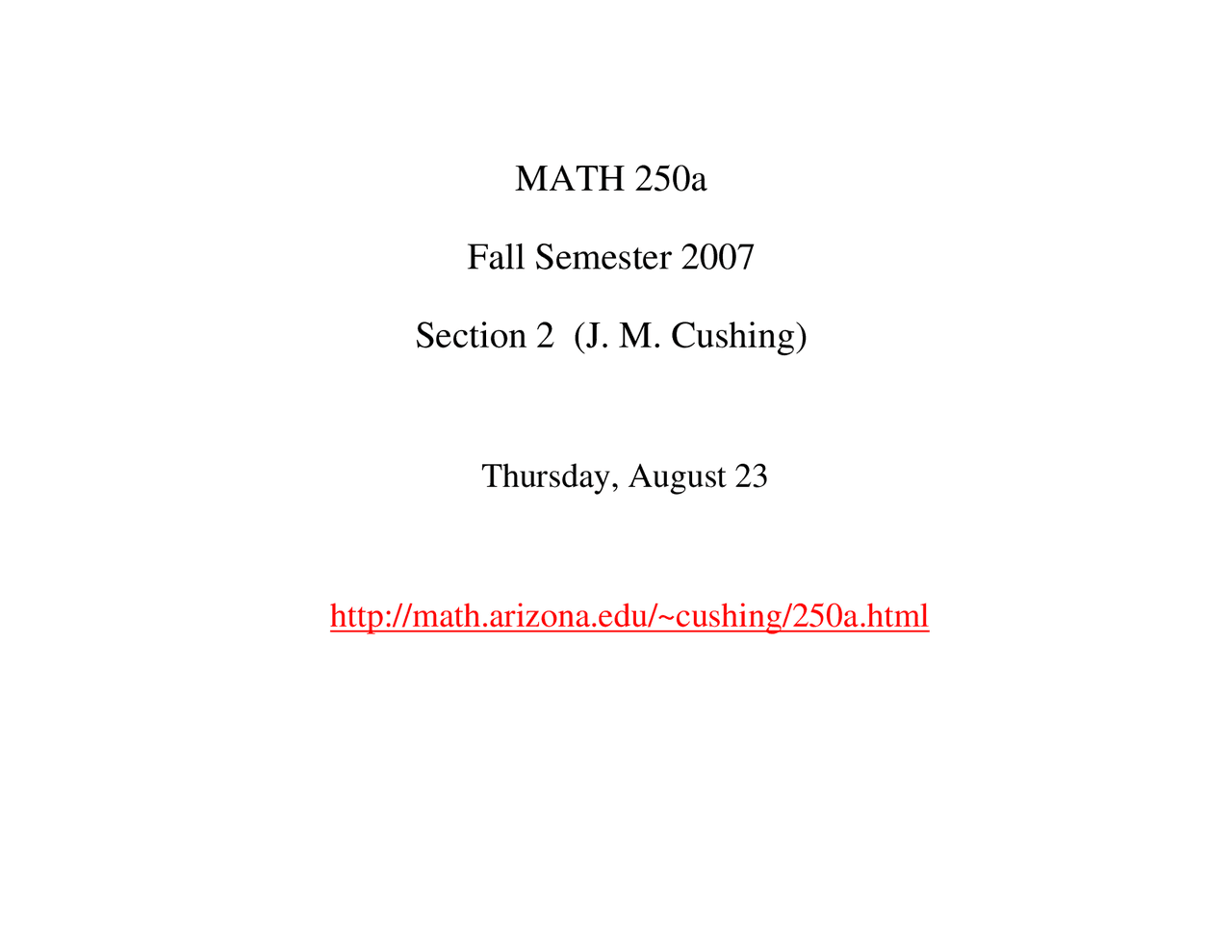 Applications Of Linear Functions Calculus And Differential Equations