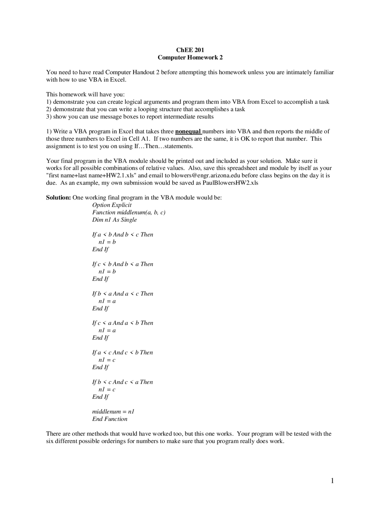 Assignment 2 Solution Elements Of Chemical Engineering I Chee 201