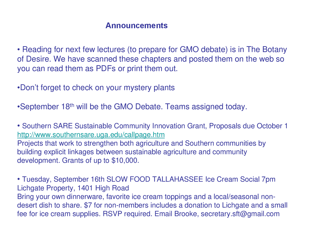 Preparation for GMO Debate: Understanding Genetics and DNA Replication ...